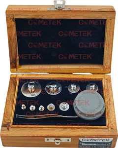 COMETEK Laboratory Analytical Weight Box - 1mg to 100gm - Calibrated ...
