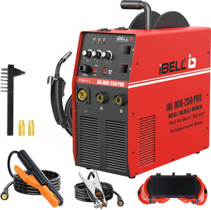 iBELL Digital M250 PRO MIG/MAG/MMA Welder 250Amp 3 in 1 multipurpose ...