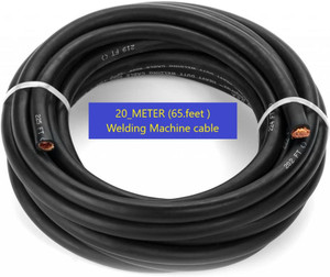 Alaska 20_METER (65.feet )Welding Machine cable 100% Copper 25. SQ/MM ...