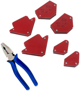 Digital Craft 6Pc Magnet Holder Set ,8"Inch Combination Plier Inverter ...