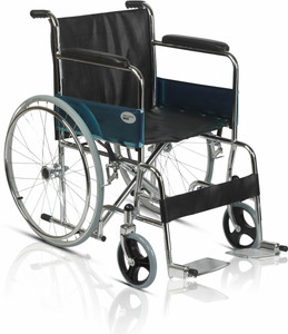 VMS Careline Comfort Plus Spoke Wheel Manual Wheelchair Price in India ...