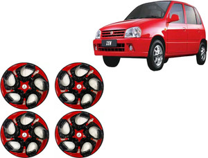 ALPINEZO CAR WHEEL CAP/WHEEL COVER HAWK DEGINE "RED_BLACK" 12 INCH ...
