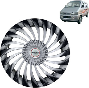 PRIGAN Versa Swing Black Silver 13 INCH Wheel Cover For Maruti Versa ...