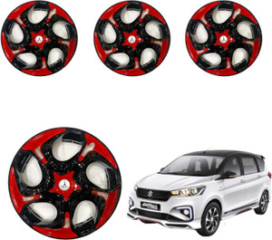 KYZO CAR WHEEL CAP/ WHEEL COVER HAWK DEGINE "RED_BLACK" 15 INCHI Wheel ...