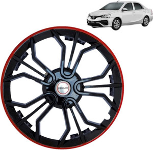 PRIGAN Etios Magic GT Black Red 14 INCH Wheel Cover For Toyota Etios ...