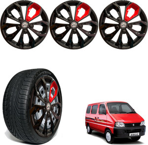 WolkomHome Car accessories Wheel cap, Hub Cap 13 Inch FURRY BLACK RED ...