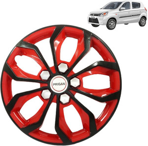 PRIGAN Alto 800 STD Vision Black Red 12 INCH Wheel Cover For Maruti ...