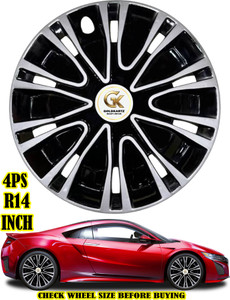 Joyosfy CAR WHEEL CAP/ WHEEL COVER ROVER DEGINE "SILVER_BLACK_COLOR" 14 ...