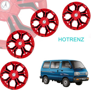 Jetnix CAR WHEEL CAP/WHEEL SHARP DEGINE "RED_BLACK''12-INCH Wheel Cover ...