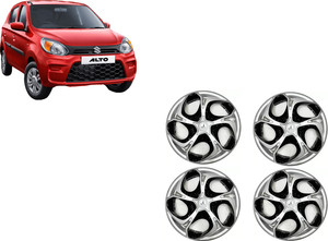 ALPINEZO CAR WHEEL CAP/WHEEL COVER HAWK DC-C DEGINE "SILVER_BLACK" 12 ...