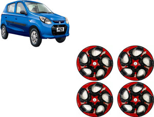 ALPINEZO CAR WHEEL CAP/WHEEL COVER HAWK DEGINE "RED_BLACK" 12 INCH ...