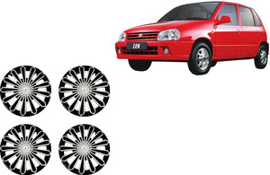 ALPINEZO CAR WHEEL CAP/WHEEL COVER FINCH DEGINE "SILVER_BLACK" 12 INCH ...