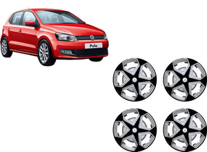 ALPINEZO CAR WHEEL CAP/WHEEL COVER ASTER DC-A DEGINE "SILVER_BLACK" 15 ...