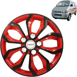 PRIGAN Versa Vision Black Red 13 INCH Wheel Cover For Maruti Versa ...