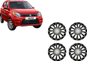 ALPINEZO CAR WHEEL CAP/WHEEL COVER FINCH DEGINE "SILVER_BLACK" 12 INCH ...