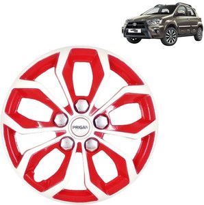 PRIGAN Etios Cross Vision White Red15 INCH Wheel Cover For Toyota Etios ...