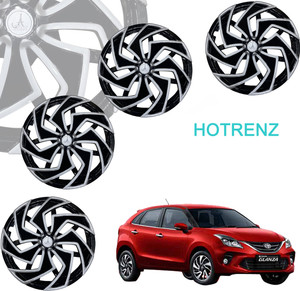 HOTRENZ CAR WHEEL CAP/ WHEEL COVER WEB DEGINE "SILVER_BLACK_COLOR" 15 ...