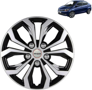 PRIGAN Tigor Vision Silver Black 14 INCH Wheel Cover For Tata Tigor ...