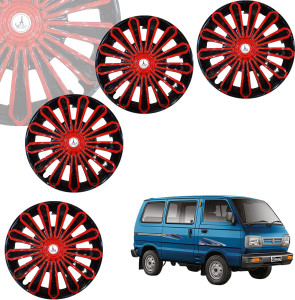 ALPINEZO CAR WHEEL CAP/WHEEL COVER FINCH DEGINE "RED_BLACK" 12 INCH ...