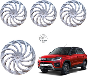 KYZO CAR WHEEL CAP/WHEEL COVER SNAKE DESIGN "SILVER" 16 INCHI BREZZA ...