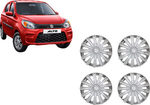 ALPINEZO CAR WHEEL CAP/WHEEL COVER FINCH DEGINE "SILVER_COLOUR" 12 INCH ...