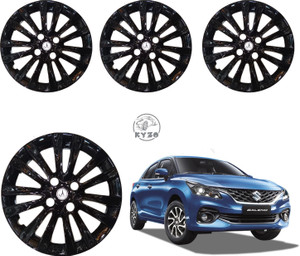 KYZO CAR WHEEL CAP/ WHEEL COVER LATEST BALENO "BLACK" 15 INCHI Wheel ...