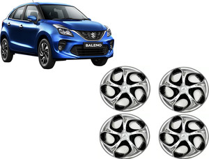 ALPINEZO CAR WHEEL CAP/WHEEL COVER HAWK DC-C DEGINE "SILVER_BLACK" 15 ...