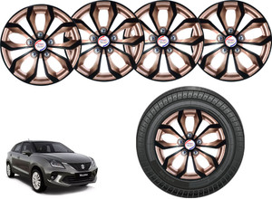 AUTO PEARL Car Full Caps Black R15 Set of 4 Pcs, Press Type Fitting ...