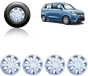 NITINMOTOR WAGON R WHEEL COVER 13 INCH SILVER SET OF 4 Wheel Cover For ...
