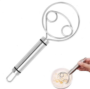 ARRANT UNIQUE ATTA MAKER WHISK Stainless Steel Flat Whisk Price in ...