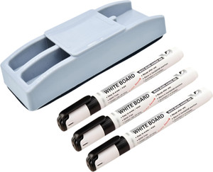 Flipkart.com | APBOARDS Regular White Board Duster With 3 Markers Combo ...