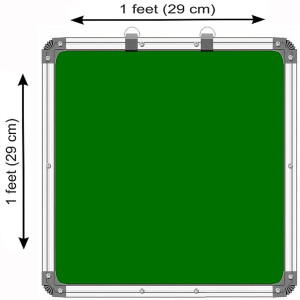 Flipkart.com | katrik Regular Melamine Non Magnetic 1X1 Feet Slate ...