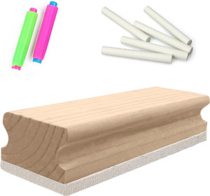Flipkart.com | Eduway Regular Wooden Duster Wooden White Board Chalk ...