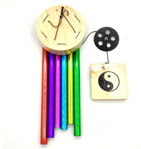 Plus Value Metal Wind Chime 6 Rods Pipes color for Home Office Positive ...