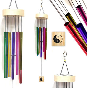 Buyab factory Wind Chime Metal Hanging Bells Tubes Home Decor for ...