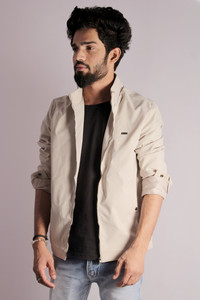 Czzy Casual Windcheater Warm Stone Solid Men Wind Cheater - Buy Czzy ...