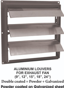 CEE Aluminum Louver 9" Exterior Window Shutter Price in India - Buy CEE ...