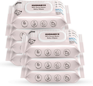 Hushabye Soft Baby Wet Wipes with AloeVera And Glycerin, Clinically ...