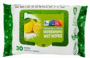 Apollo Premium Citrus Refreshing Wet Wipes for Skin Care, and face ...