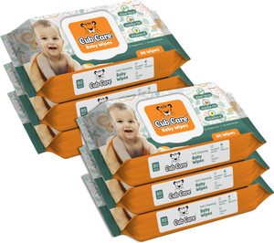Cub Care Baby Wipes - Aloe Vera, Jojoba Oil, Vitamin E and Paraben Free ...