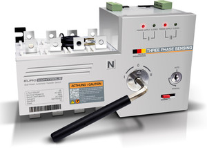 Euro Controls i-Pact Pro ATS 4 POLE 250A Three Phase Sensing Auto ...