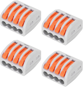 Woodtula Quick Wiring Connector Compact Splicing Wire Connectors (4pcs ...