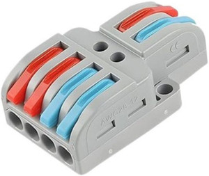 POWER CONNECT 2 in 4 Out Electrical Compact Assortment Splicing Quick ...