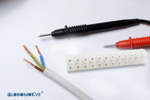 GLOBOMOTIVE PVC Terminal Connector Strip 12 ways (10 Amp) NA Wire ...