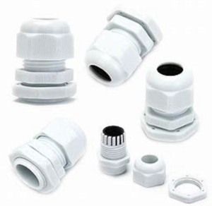 rtsense PG9 Gland White 50 Pcs Sealed Fixed Wire Nylon Plastic PG Type ...