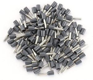 ERHIndia 100 Pcs Ferrule Copper Crimp Connectors AWG12, 4.0mm² E4009 ...