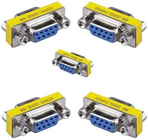 Mak World VGA 15 Pin Female to Female Mini Gender Changer, VGA 15 Pin ...