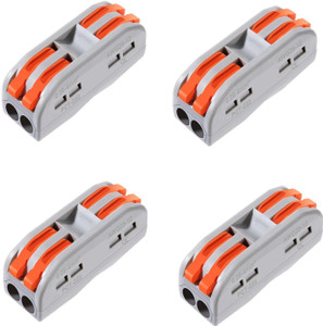 Roboway PCT-222 Quick Connector Terminal, 2 Conductor Compact Splicing ...