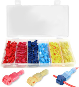 ZITRONIX 120Pcs T-Tap Wire Connectors Kit, Quick Wire Splice Connectors ...