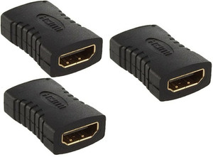 TAAPSEE TV-out Cable 3 Pieces HDMI Female to HDMI Female Coupler ...